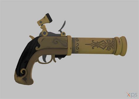 Fortnite Flint Knock Pistol By Vasiaklimov On Deviantart