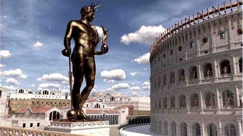 Il Bronzato E Monumentale Colosso Di Nerone Immaginate Come Poteva