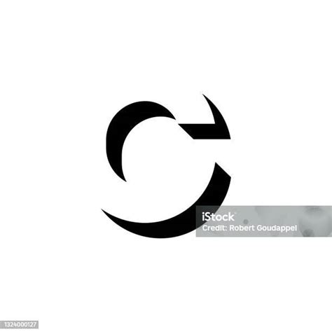 벡터 기하학적 그림자 문자 C 알파벳 C에 대한 스톡 벡터 아트 및 기타 이미지 알파벳 C 로고 3차원 형태 Istock