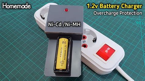 How To Make Ni Cd Battery Charger 1 2v Ni Cd And Ni MH Battery