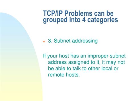 ppt troubleshooting tcp ip powerpoint presentation free download