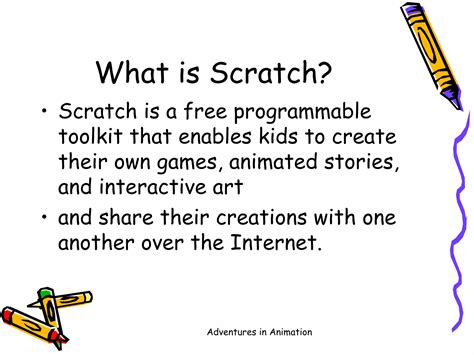 Introduction To Scratch Ppt