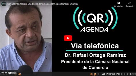 San Valentín registró una buena derrama económica en Cancún Canaco Agenda QR