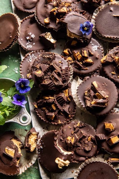 Frozen Chocolate Peanut Butter Yogurt Cups Half Baked Harvest