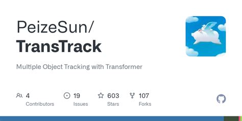 Github Peizesuntranstrack Multiple Object Tracking With Transformer