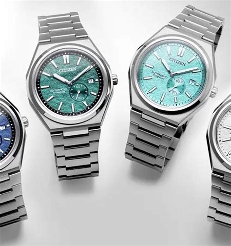 Citizen Mechanical NJ0180 80M Forza Super Titanium Small Seconds