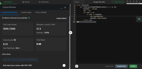 dsa codingchallenge problemsolving python hashsets