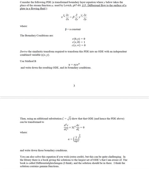 Solved Consider The Following Pde A Transformed Boundary