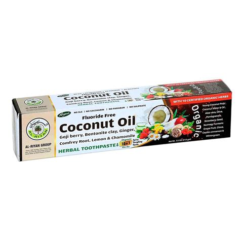 Fluoride Free Toothpaste Coconut Oil Atlantic Health