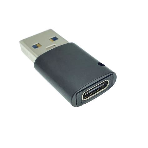 Adaptor OTG USB Tata La USB Tip C Mama Carcasa Aluminiu Data C Cu Orificiu De