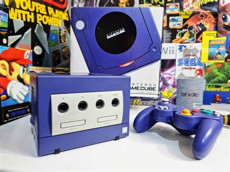 Gamecube Console Indigo Complete In Box Retrogamer Ae