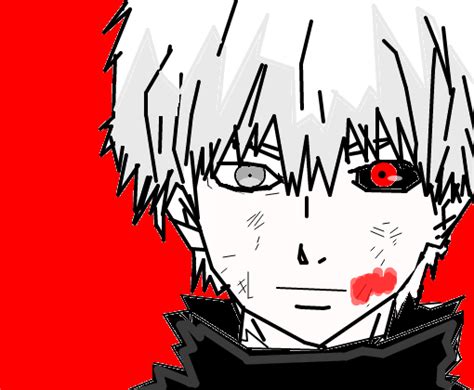 Kaneki Desenho De Ivantroslado Gartic