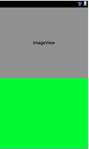 Android Make Image Appear Half Of The Screen Stack Overflow