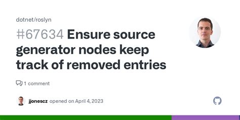 Ensure Source Generator Nodes Keep Track Of Removed Entries · Issue