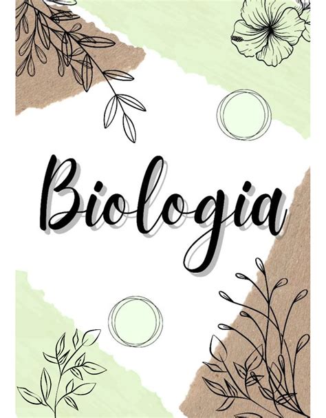 Pin By Sara Ramírez On Cuadernos In 2024 Biology School Book Covers