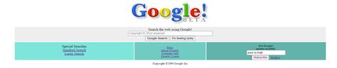 GitHub Enqinsel Google Old Version Google Old Version Interface 1998