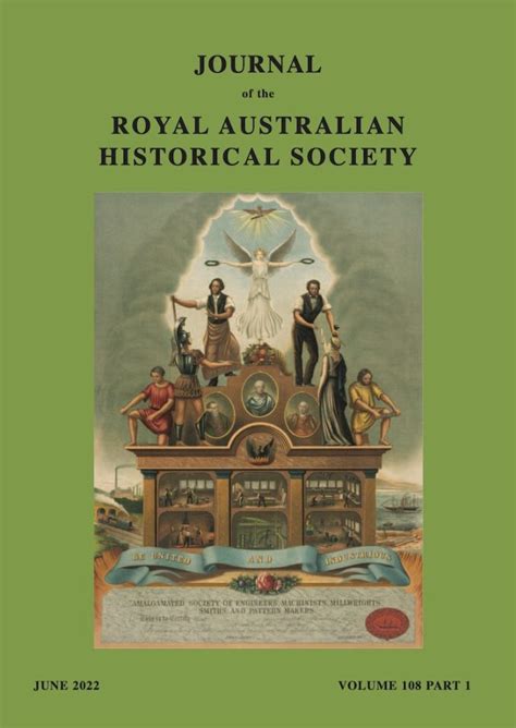 Journal Of The Royal Australian Historical Society Royal Australian