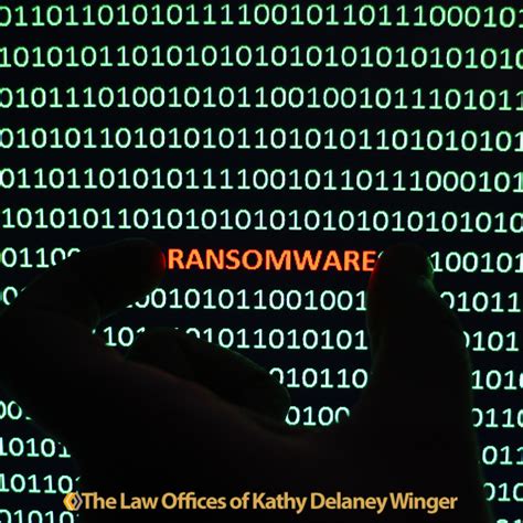 Cyber Insurance Coverage For Businesses And Ransomware Kathy Delaney Winger