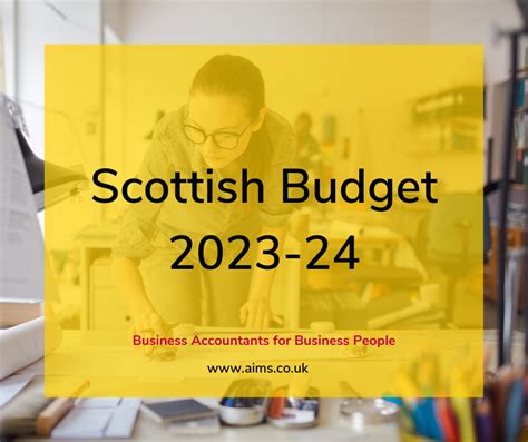 Scottish Budget 2023 24 Aims Accountants For Business