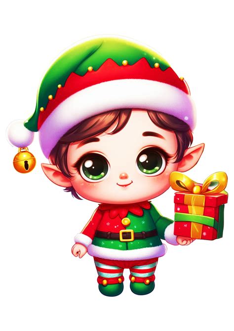 Imagens De Natal Decoração Papelaria Png Ajudante De Papai Noel