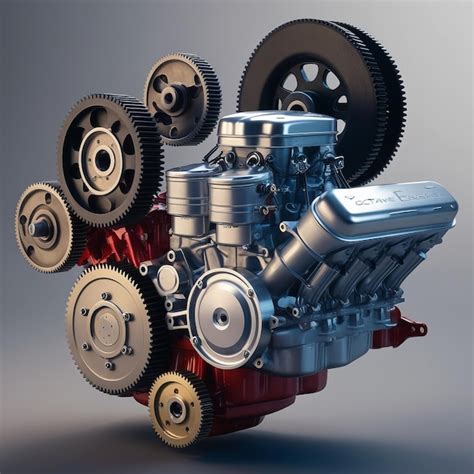 Engine Design 3d Design Premium Ai Generated Image Engine Design 3d Design Premium Ai Generated Image