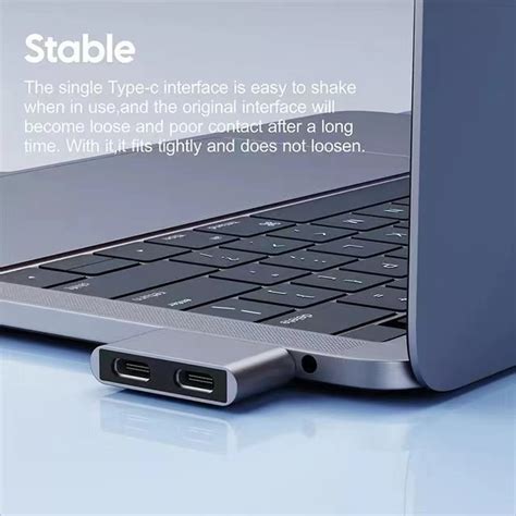 2 USB C Male To 2 USB C Female Converter Adapter Cabletolink Factory