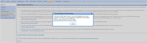 Microsoft Report Builder