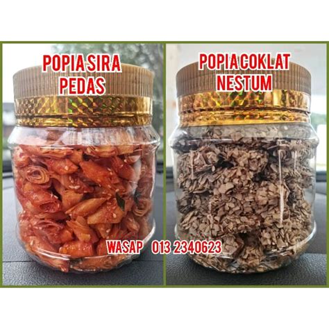 Popia Sira Pedas Dan Popia Coklat Nestum Shopee Malaysia