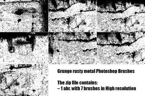 Grunge Metal Texture Photoshop