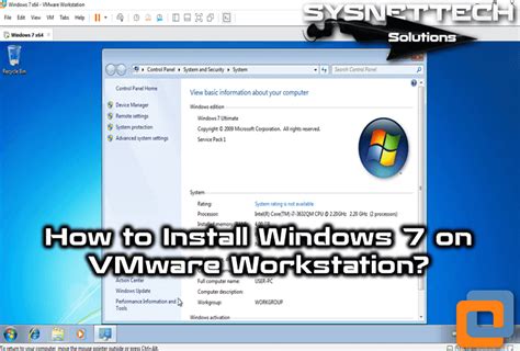 How To Setup Vmware Workstation Lionpassl