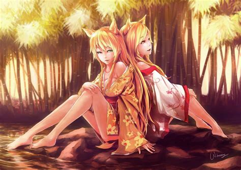 Kitsune Wallpapers Wallpaper Cave