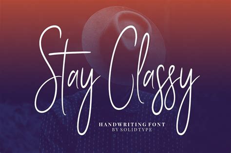 Stay Classy Script Font Free Fonts