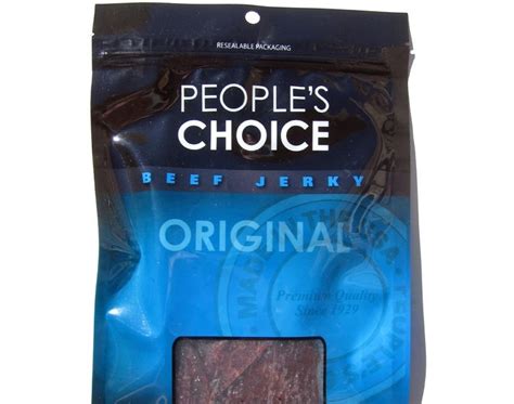 Peoples Choice Beef Jerky Original ~ Beef Jerky Reviews