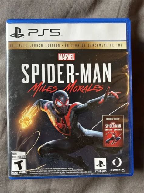 MARVEL S SPIDER MAN MILES Morales Ultimate PlayStation 5 PS5 LE