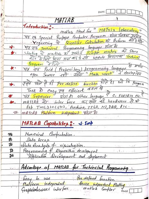 Matlab Basics Pdf