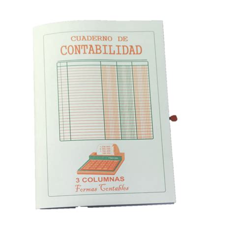 Libro Contable De 3 Columnas Papelería Panafargo