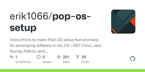 GitHub Erik1066 Pop Os Setup Instructions To Make Pop OS Setup Fast