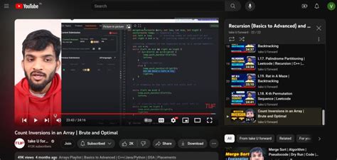 Vizul Dhiman On Linkedin Just Completed The Amazing Recursion Playlist
