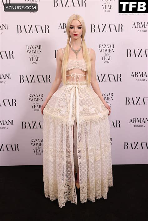 Anya Taylor Joy Sexy Seen Flaunting Her Stunning Figure At The Harpers