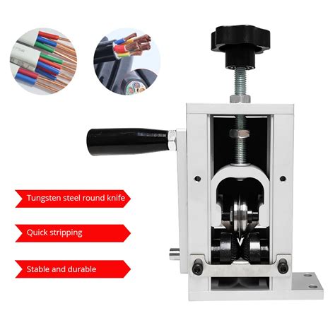 업그레이드된 수동 와이어 스트리핑 기계 핸드 크랭크 드릴 작동 스트리퍼 스크랩 구리 스트리핑 직경 1 21mm Aliexpress