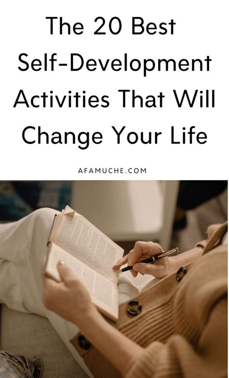 20 Self Development Activities To Ace Your Life Afam Uche