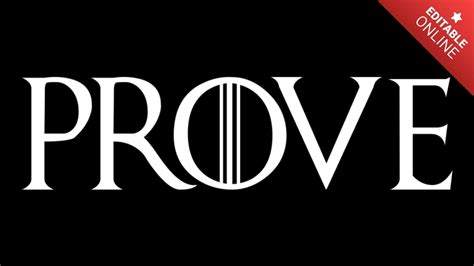 prove text effect generator