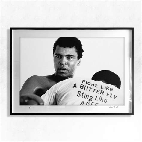 Float Like A Butterfly Muhammad Ali Prints