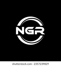 Ngr Logo Design Inspiration Unique Identity Stock Vector Royalty Free 2357239829 Shutterstock