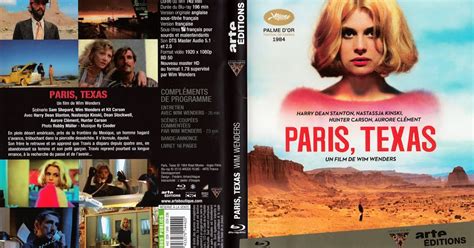 Blu Ray Jaquettes Blu Ray Paris Texas