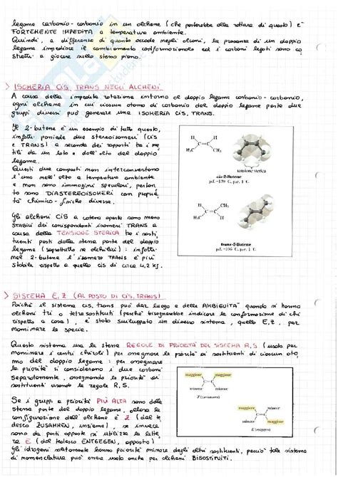 Seconda Parte Di Appunti Completi Per Esame Di Chimica Organica 1