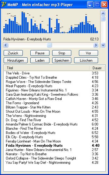 Mein Einfacher Mp3 Player