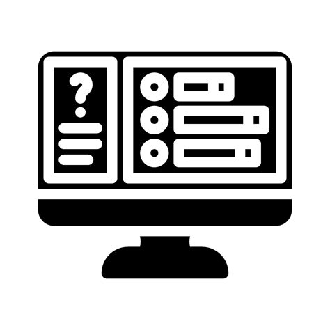 Audience Polling Glyph Icon Illustration 43257378 Vector Art At Vecteezy