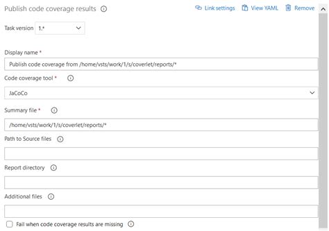 Azure Devops Cant Open The Code Coverage File Stack Overflow