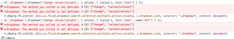 Dropdown Behavior Change Values Should Reset The Select Options Issue Semantic Org